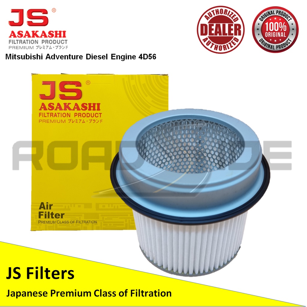 JS Asakashi Engine Air Filter for Mitsubishi Adventure Diesel Engine ...