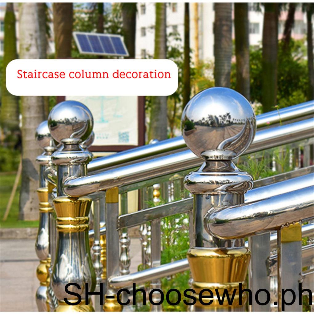 Stainless Steel Ball Seat Round Railing Handrail Decor Hollow Ball for ...