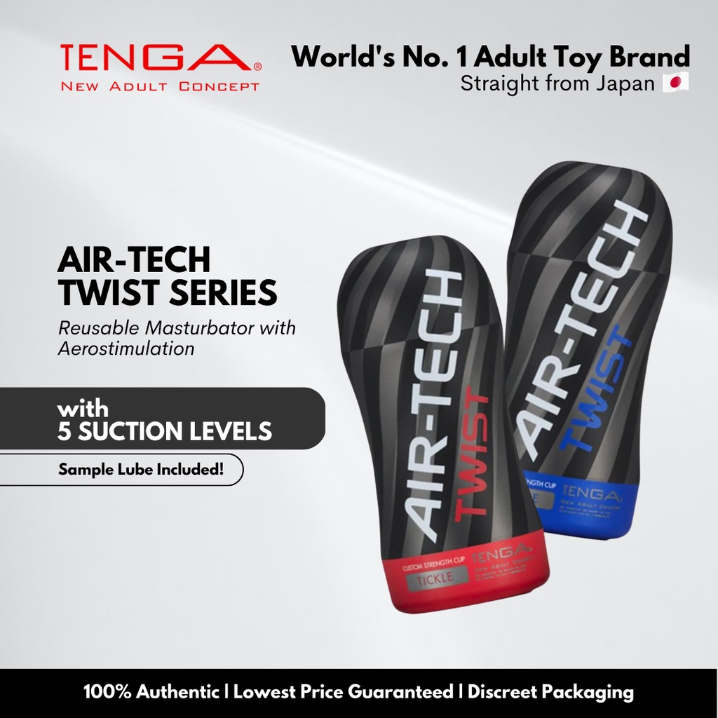 TENGA AIR-TECH TWIST Series [Reusable Male Masturbator, Sex Toy for Men ...