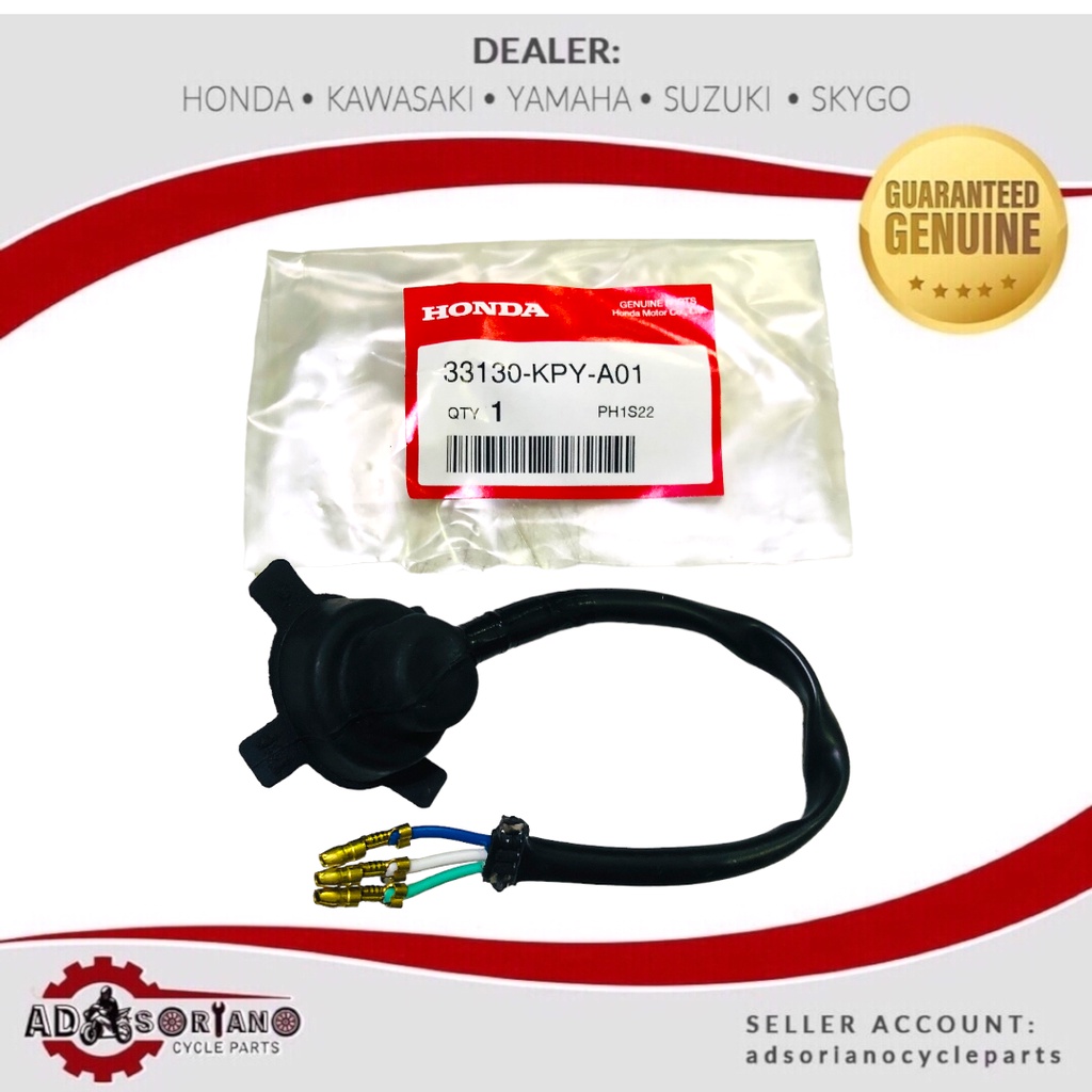 HONDA TMX155 HEADLIGHT SOCKET 33130-KPY-A01 | Shopee Philippines