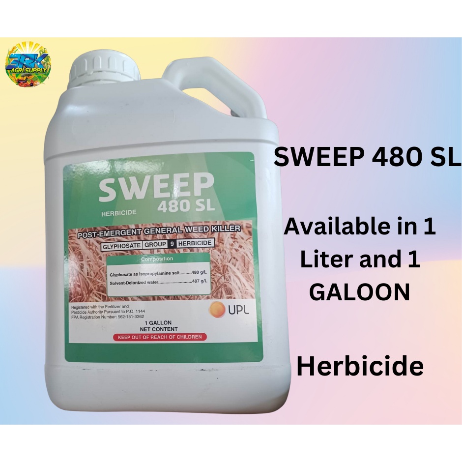 Sweep 480SL Herbicide 1 gallon and 1 liter | Shopee Philippines