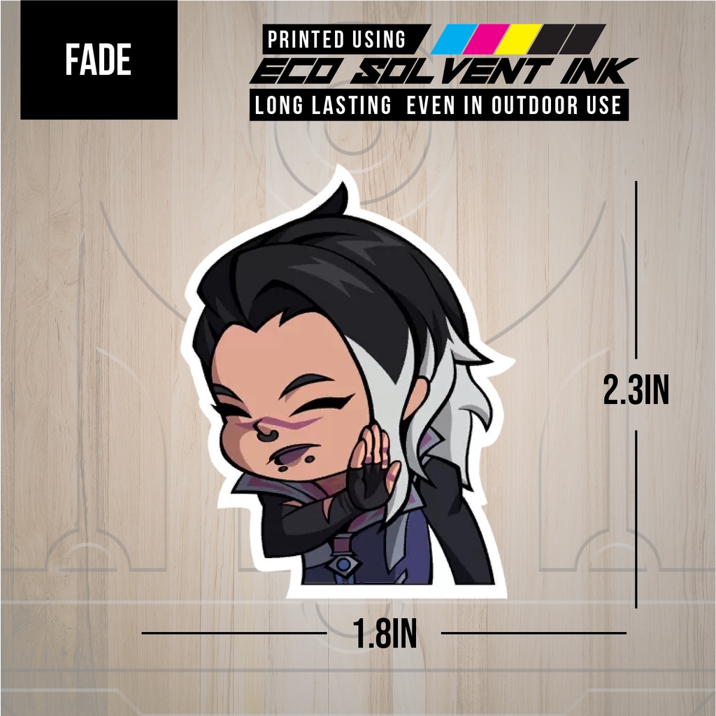 Valorant Premium Sticker Cut Outs | Shopee Philippines