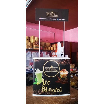 STALL LIPAT KIOSK BOOTH NIAGA COFFEE / ICE BLENDED DESIGN | Shopee ...