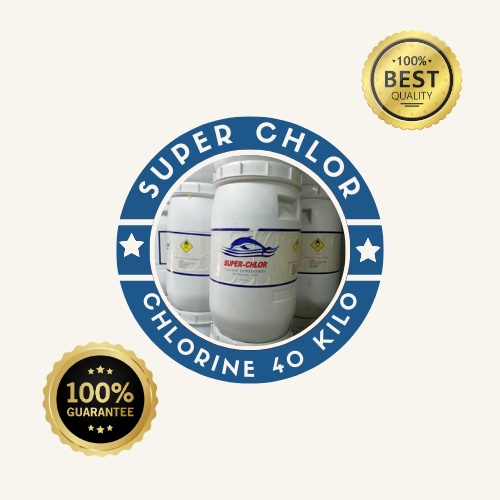 40 KG DRUM CHLORINE SUPER-CHLOR DISINFECTANT 100% GUARANTEE BEST ...