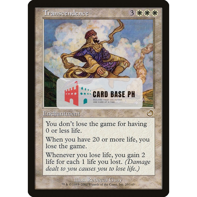 Transcendence(Lightly Played) - Magic the Gathering Trading Card ...