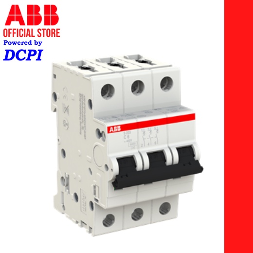 ABB S200 Series Miniature Circuit Breaker (S203-C4 to 100) | Shopee Philippines