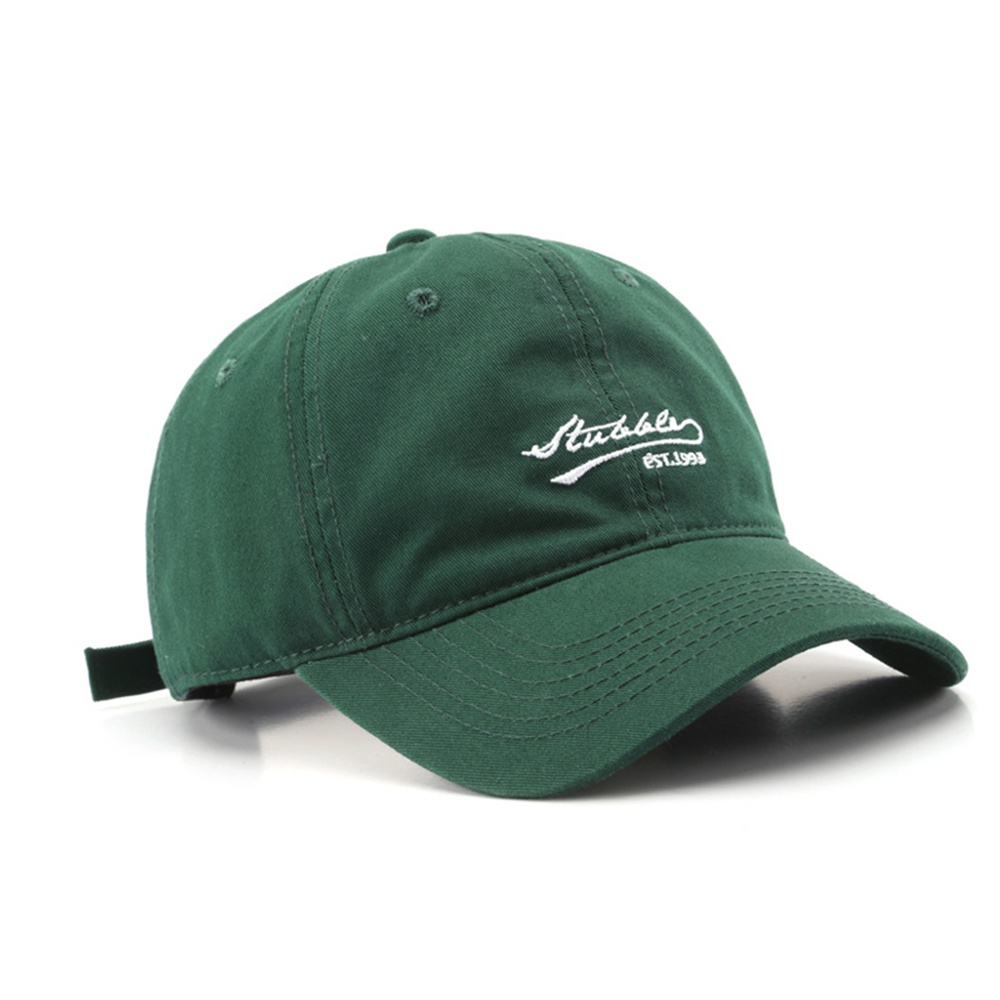 FS 2022 Winter Cotton Green Baseball Caps For Men Women Snapback Hip ...