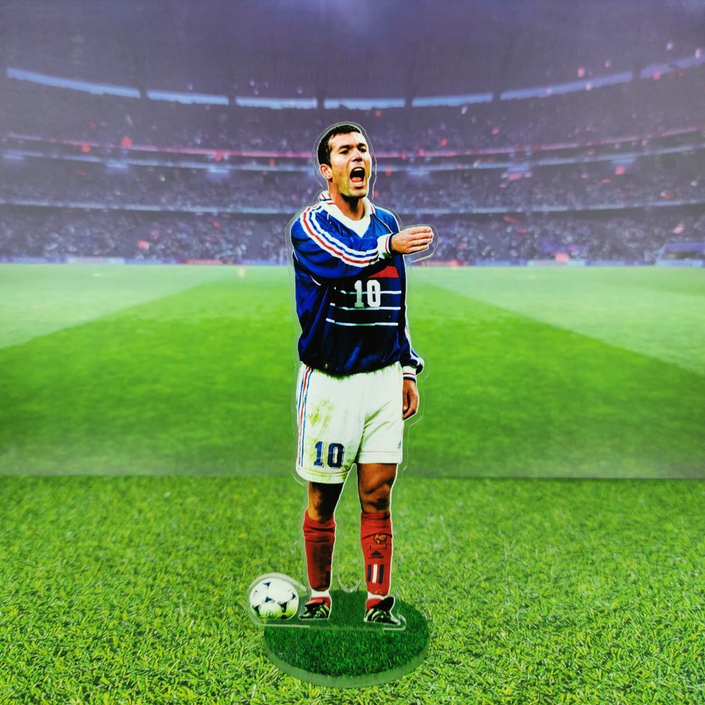 Standee Action Figure Legend Player Zinedine Zidane French National ...