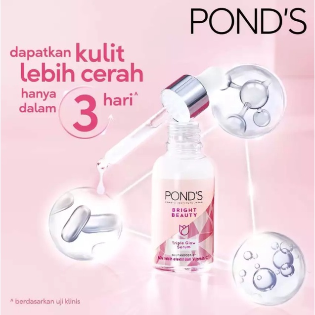Ponds Bright Beauty Triple Glow Serum 30 g - Pond's Brighten wendy ...