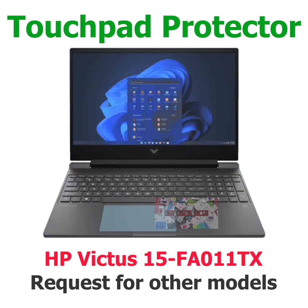 Touchpad Protector HP Victus 15-FA011TX 15 FA011TX Gaming | Shopee ...
