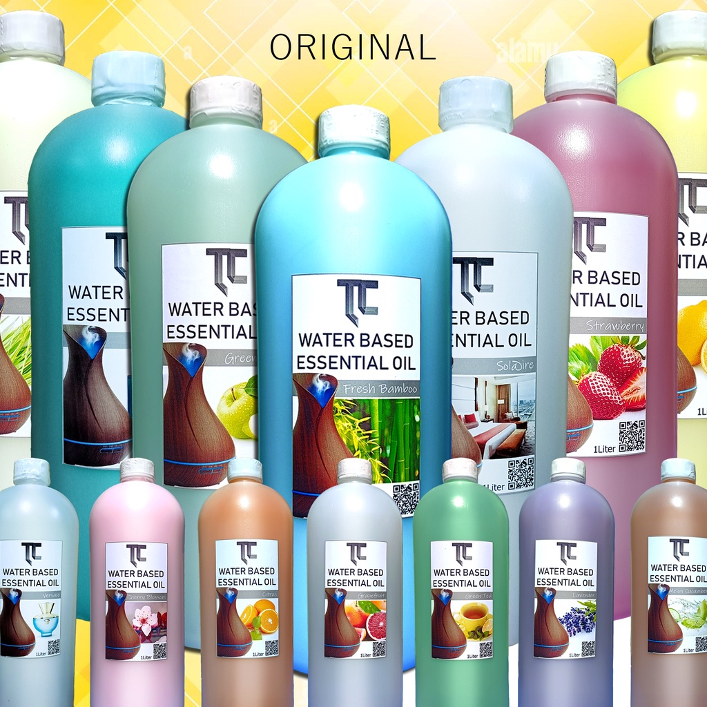 1Liter Original Water Based Essential Oil Premium Humidifier Scent ...