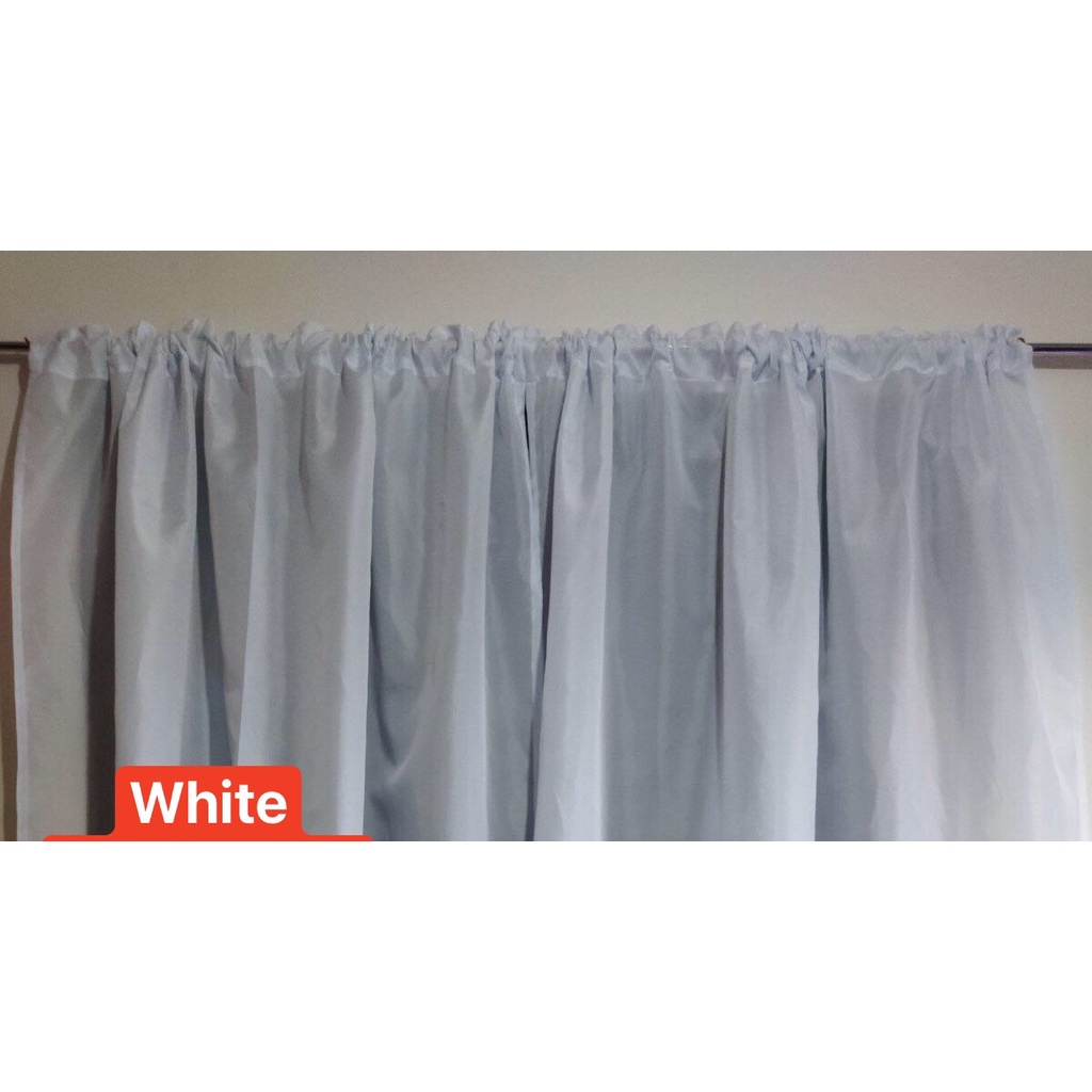 'KurtinaShop" Plain Valancer Curtain /geena plain 15inches length ...