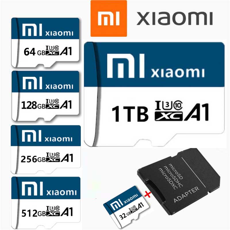 XIAOMI Memory Card Class 10 Micro TF SD Card 32GB 64GB 128GB 256GB ...