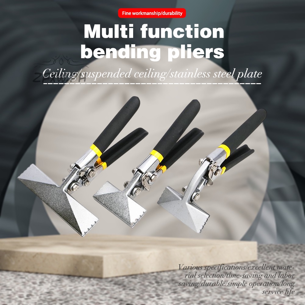 Sheet Metal Bending Plier Portable Hand Crimping Tool for Metal Frame ...