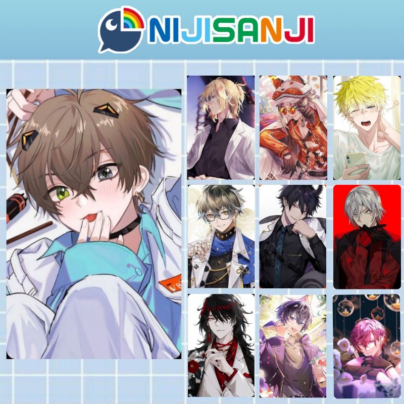Photocard Vtuber Nijisanji male Luxiem, Noctyx, ILuna, Xsoleil | Shopee ...