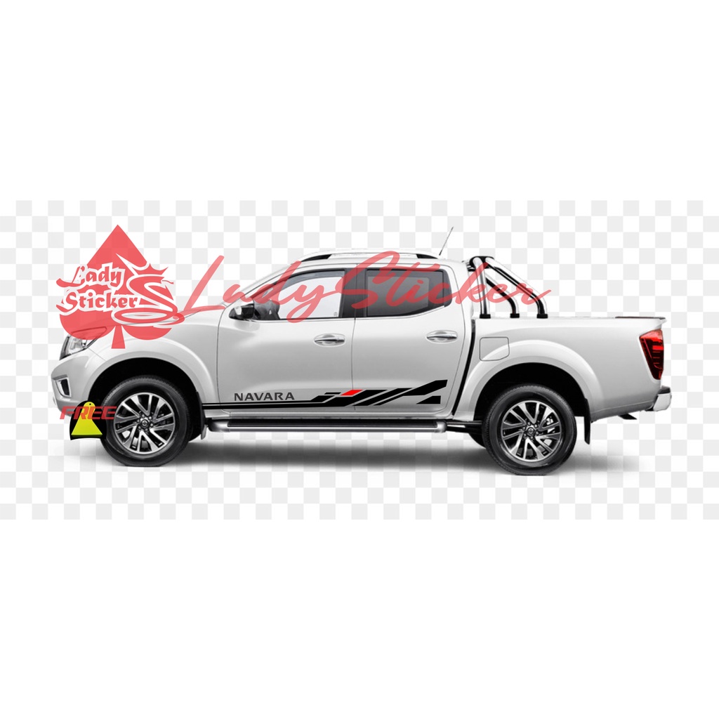Cutting sticker for navara car striping sticker for nissan navara car ...