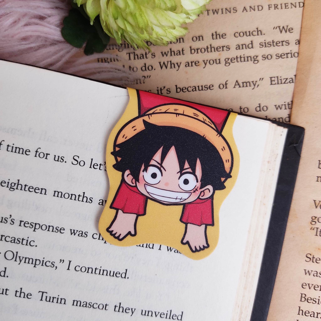 One Piece Chibi Magnetic Bookmarks | Shopee Philippines