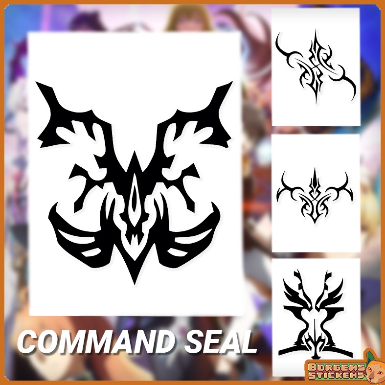 [DECAL] FGO Hinako, Kanata, Hakuno Kishinami Command Seal VINYL STICKER ...
