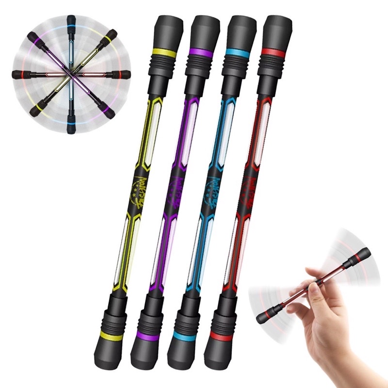 Creative Rotating Pen Balance Decompression Non-slip Gel Pen Student ...