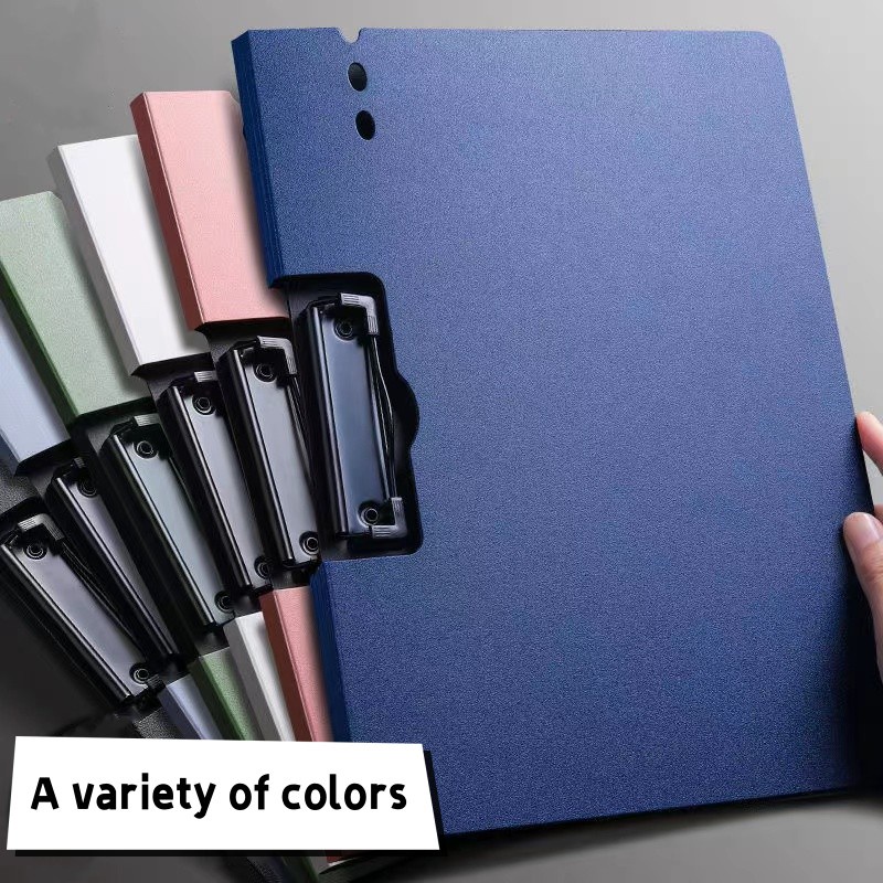 A4 Morandi Color Folder Clip Board Horizontal Vertical Water-proof File ...