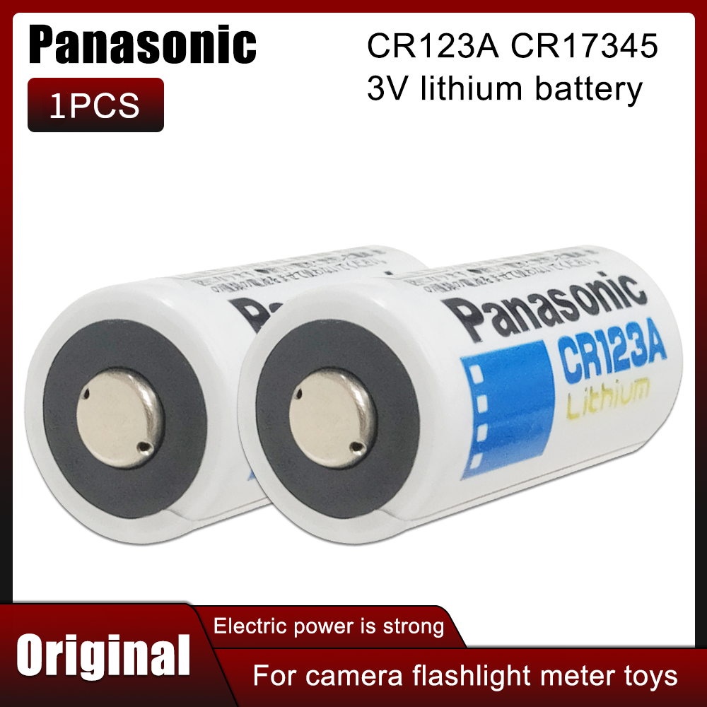 Panasonic CR123 Lithium battery 3v CR 123A CR17345 16340 cr123a dry ...