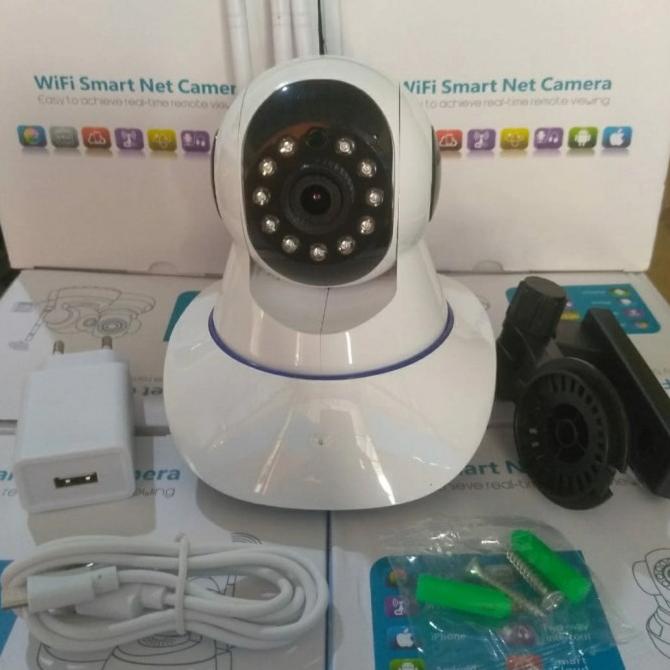 Cctv WIFI IP CAMERA 2MP HD 1080P 3 Antenna WIRELESS IP CAMERA | Shopee ...