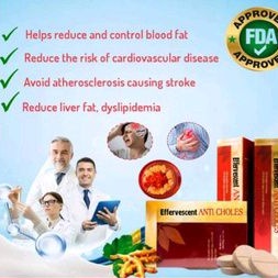 Effervescent Anti Choles-Nagkokontrol ng taba sa dugo | Shopee Philippines