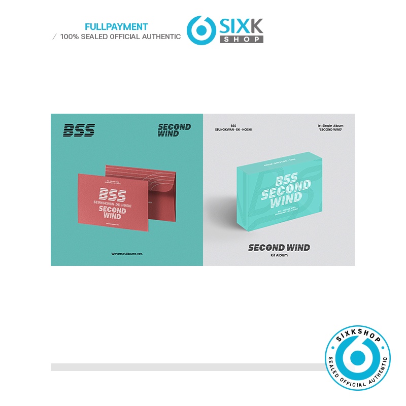 Seventeen Bss - 1st Single Album Second Wind (Kit, Weverse Ver) | Shopee Philippines