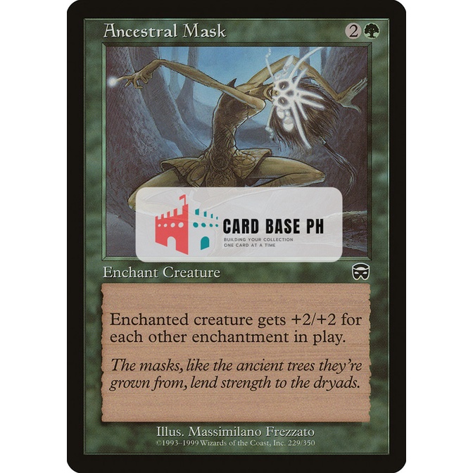 Ancestral Mask - Magic the Gathering Trading Card | Shopee Philippines