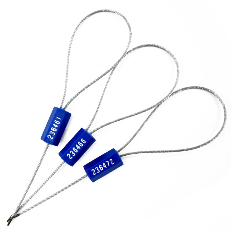 50PCSDisposable steel wire seal tank car seal container lead seal ...