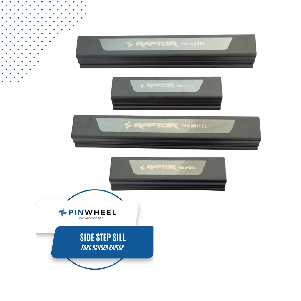 Pinwheel Side Step Sill For Ford Ranger Raptor 2019-2022 | Shopee ...