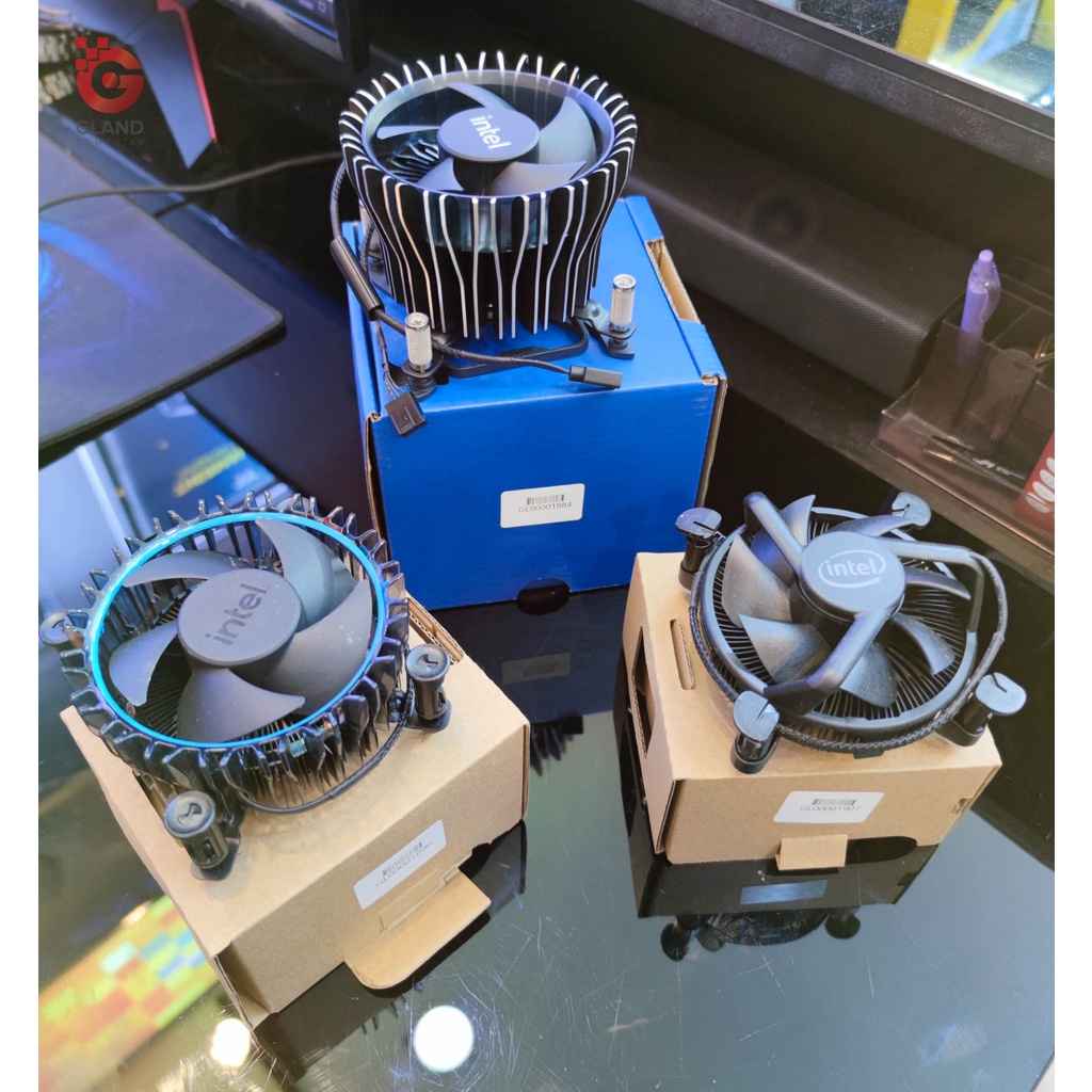 Zin Intel CPU cooler generation 10, 11, 12, 13 Copper core with built ...