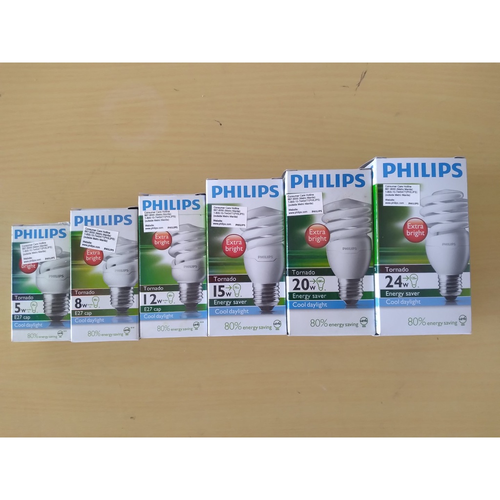 SALE! Philips Tornado Light Bulb - Cool Daylight | Shopee Philippines