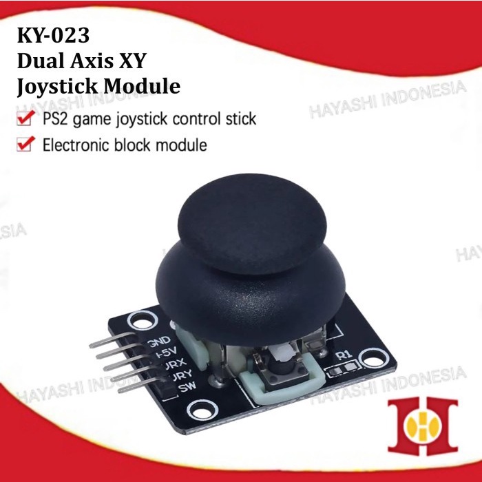 Ky 023 Dual Axis Xy Analog Joystick Module Joy Stick Module Arduino Ps2