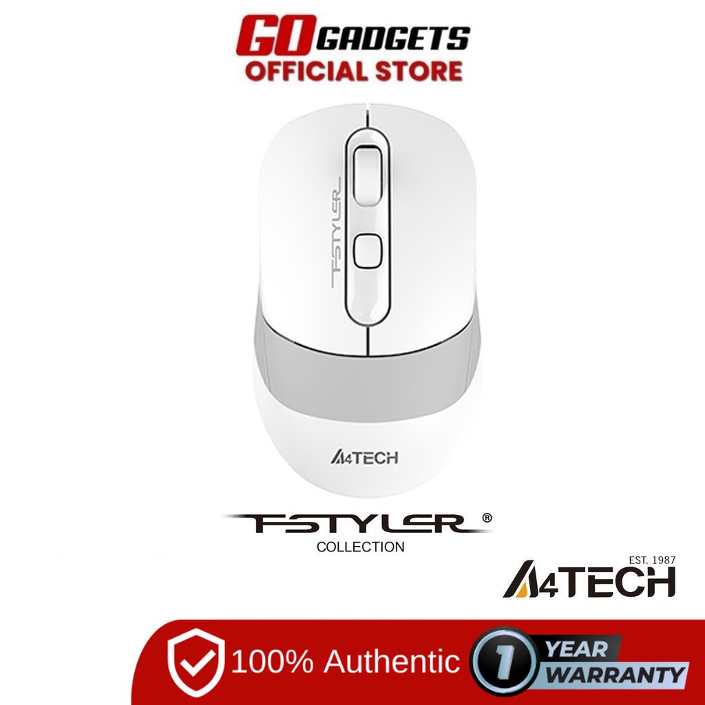 A4Tech Fstyler FB10C Rechargeable Bluetooth & 2.4ghz Wireless Mouse ...