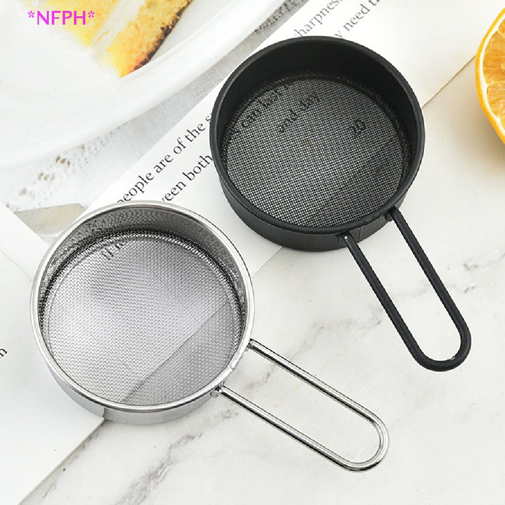 CKFR Fine Mesh Flour Sifter Hand-Held Stainless Steel Flour Sieve ...