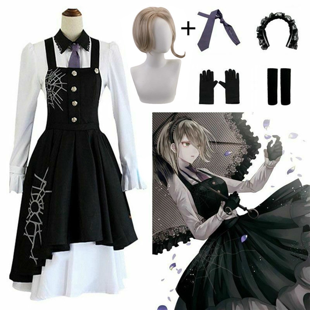 New Danganronpa V3 Tojo Kirumi Cosplay Costume Japanese Game Anime ...