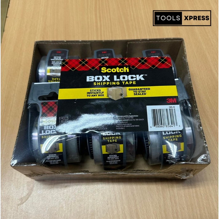 3M Scotch Box Lock Shipping Tape | Shopee Philippines