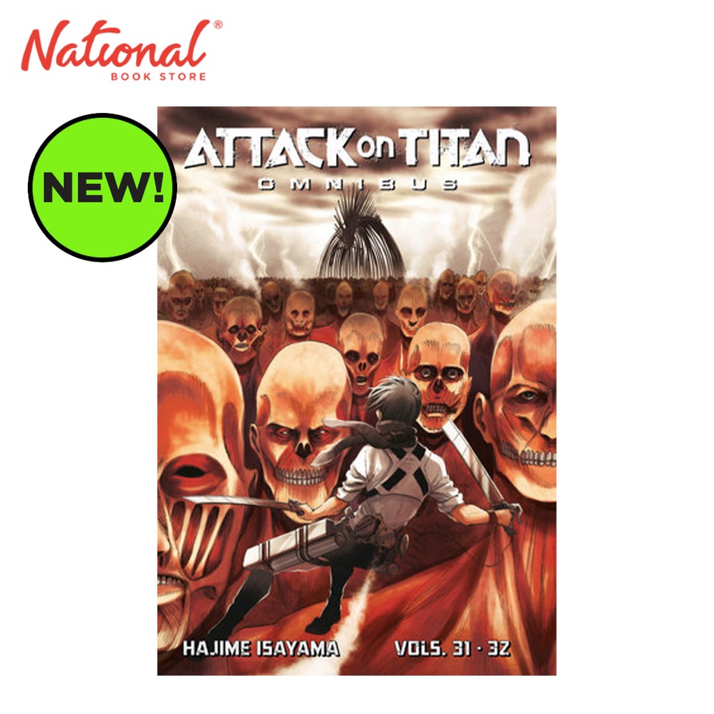 Attack On Titan Omnibus 11 (Volume 31-32) by Hajime Isayama - Trade Paperback - Manga | Shopee ...
