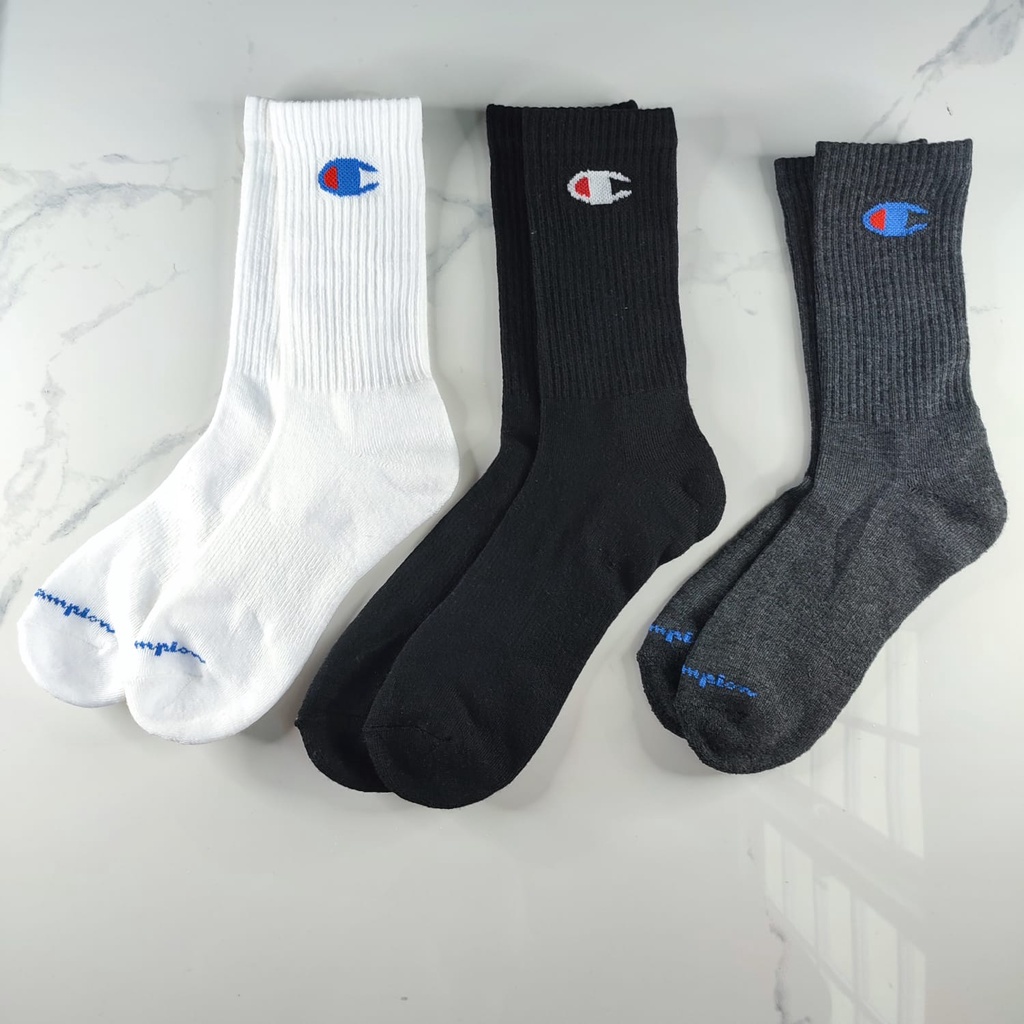 Champion Men's Logo Crew Socks | Shopee Philippines