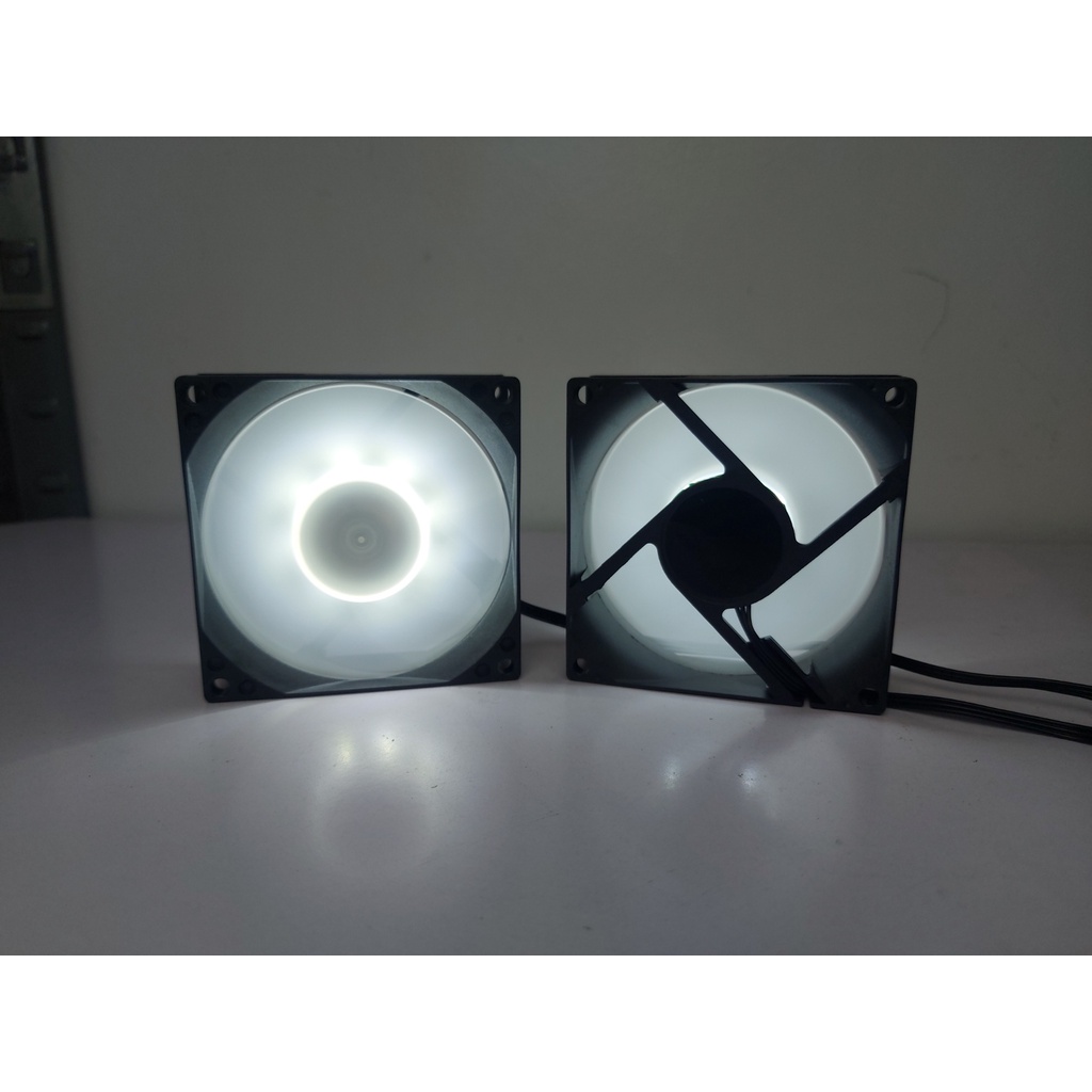 80MM LED RGB|RED|BLUE|WHITE EXHAUST FAN FOR PC AND DESKTOP(FREE SCREWS ...