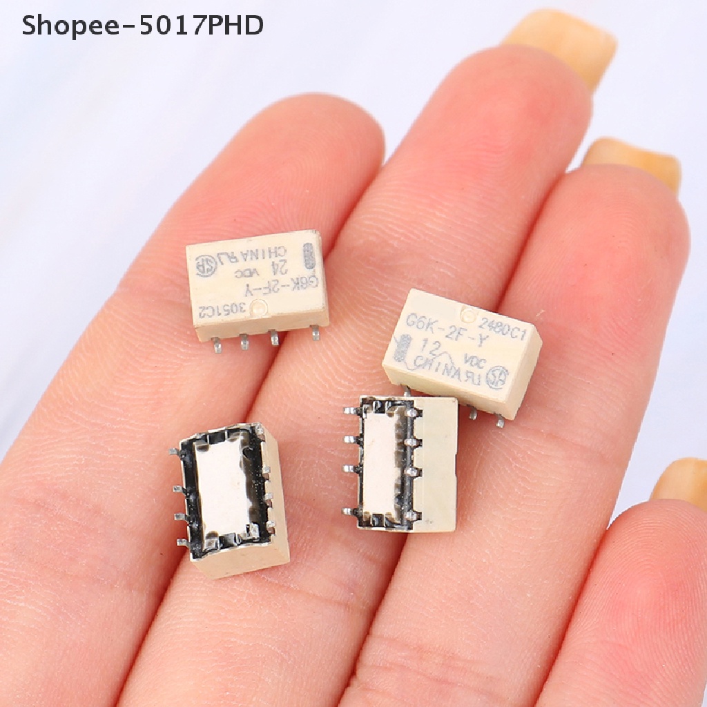 [PHD] Signal Relay SMD G6K-2F-Y Signal Relay 8PIN for Signal Relay DC ...