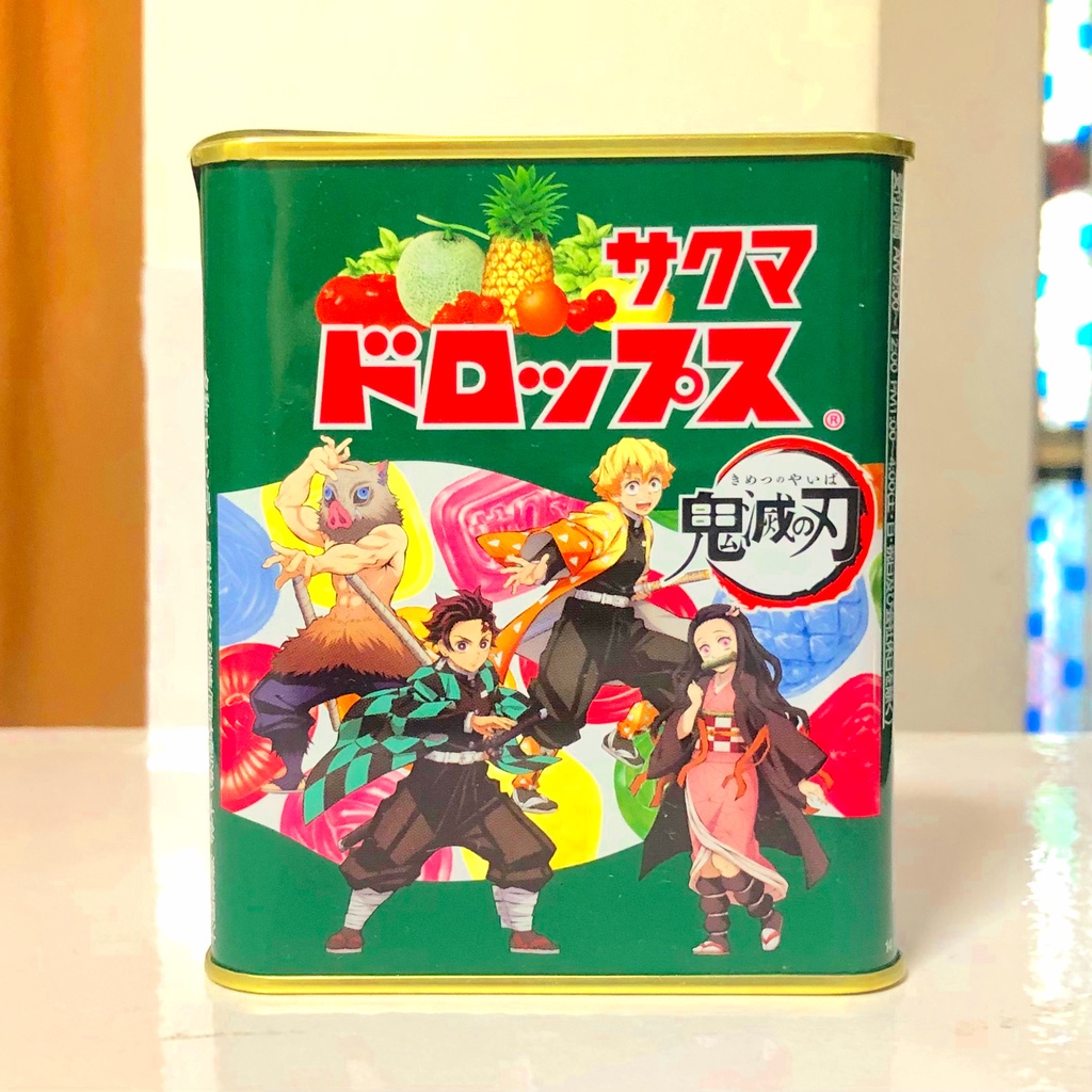 Sakuma Drops (Demon Slayer, Fruit, Mint) Can 75g/80g Japan | Shopee ...