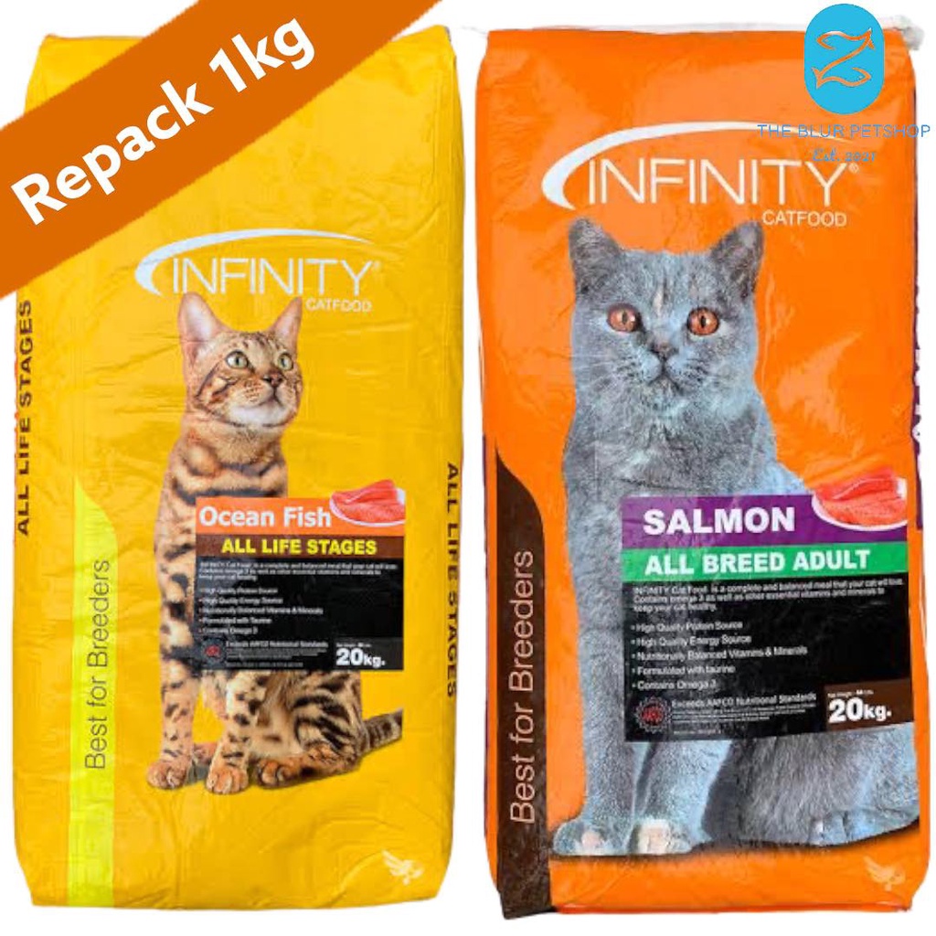 1kg 500g Infinity Salmon Infinity Ocean Fish All Stages Adult Kitten Cat Cats Dry Food Pet ...