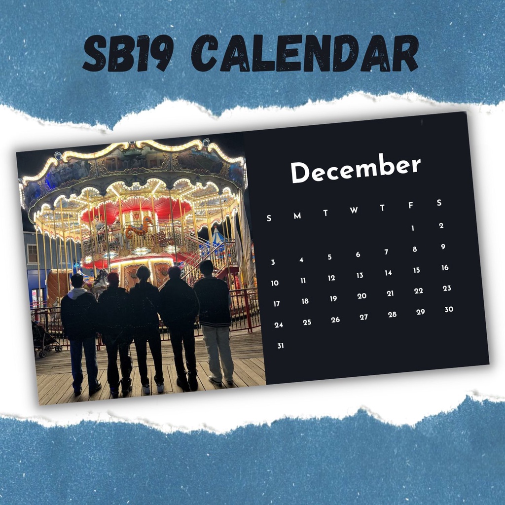 SB19 2023 Desk Calendar | Shopee Philippines