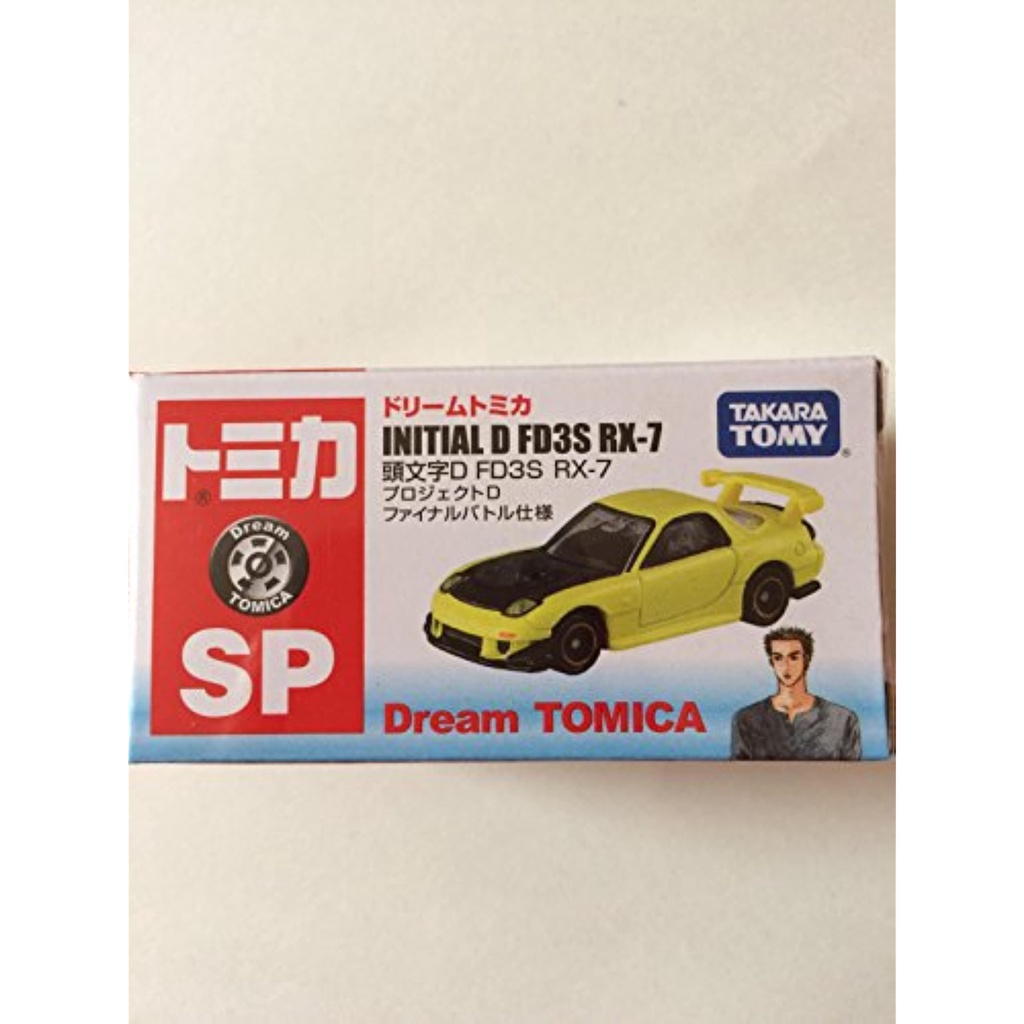 Seven & Eye Dream Tomica Initial D FD3S RX-7 Project D Final Battle Specifications | Shopee ...