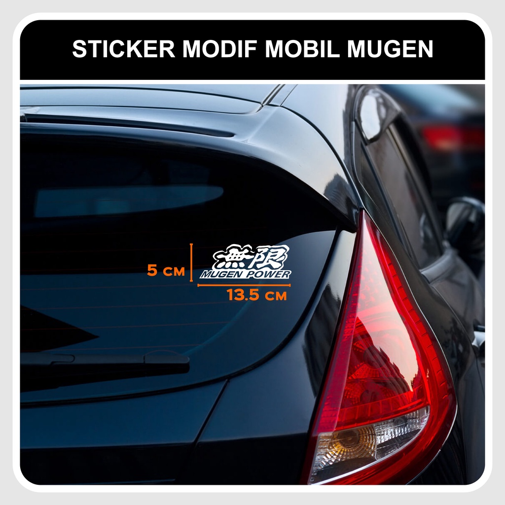 CUTTING MUGEN POWER STICKER / RACING POWER STICKER MUGEN POWER STICKER ...