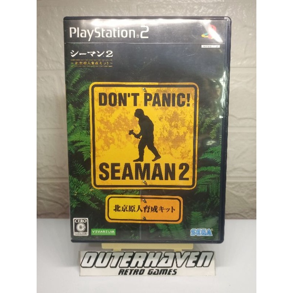 PS2 Seaman 2 Don't Panic! NTSC J (Standard Edition) | Shopee Philippines