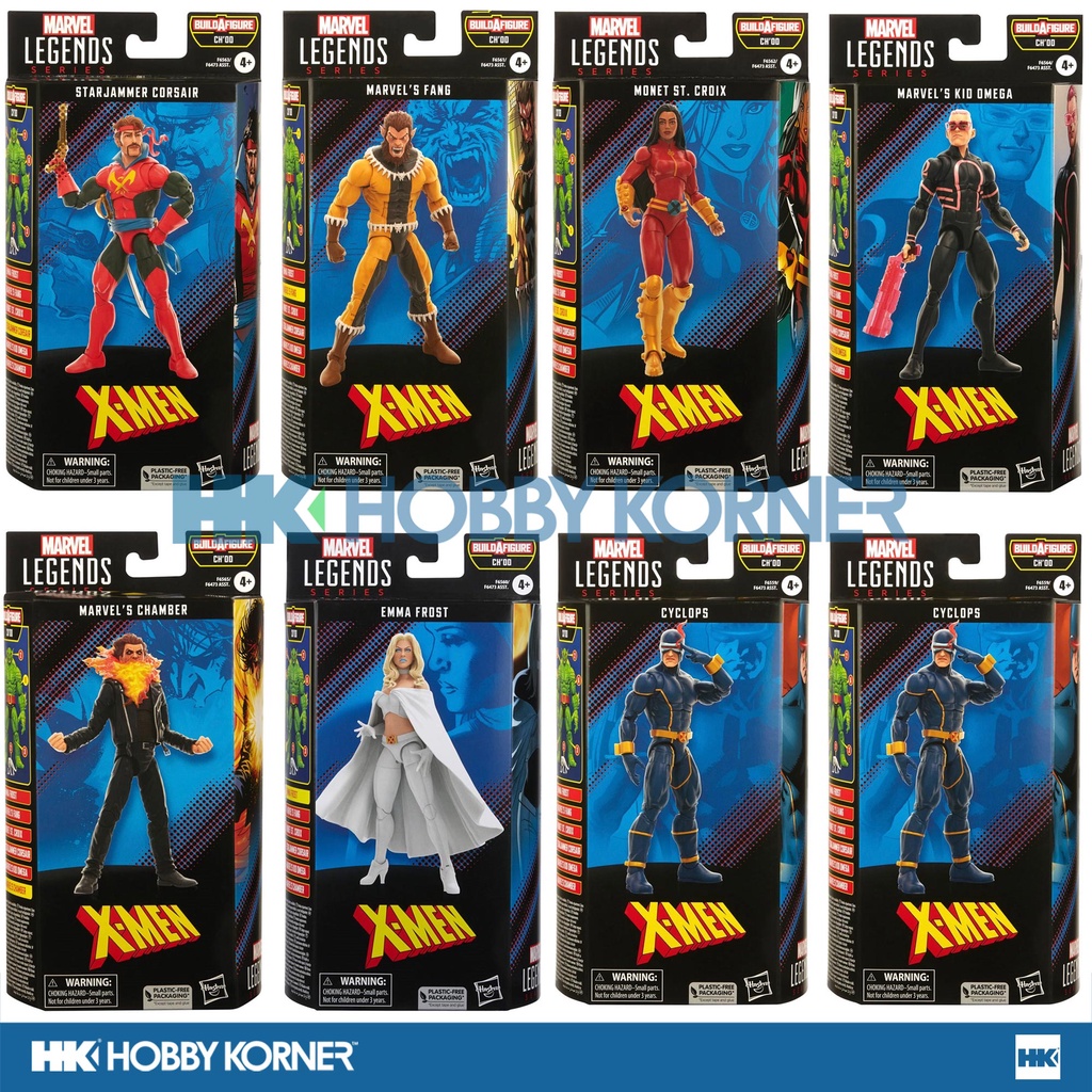 (IN STOCK) HASBRO F6473 Marvel Legends 6 Inch Scale X-Men Wave BAF Ch'od Singles | Shopee ...
