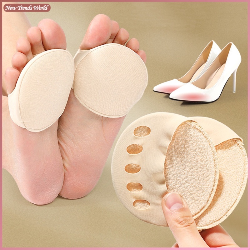 Women High Heels Invisible Socks Comfortable Non-slip Corrective Toe ...